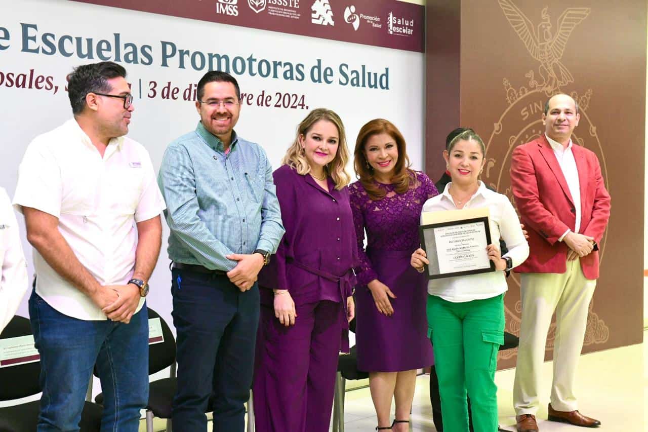 SEPyC, en coordinación con SSA y DIF Sinaloa, certifican a “Escuelas ...